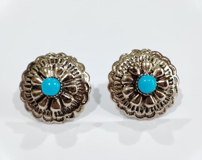 Solid Brass King of Snake Conchos Serpent Cobra Screwback Leather Craft ...