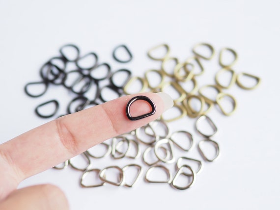 50 Pieces 12 Mm Small D-ring Bag Purse Hardware Bag | Etsy