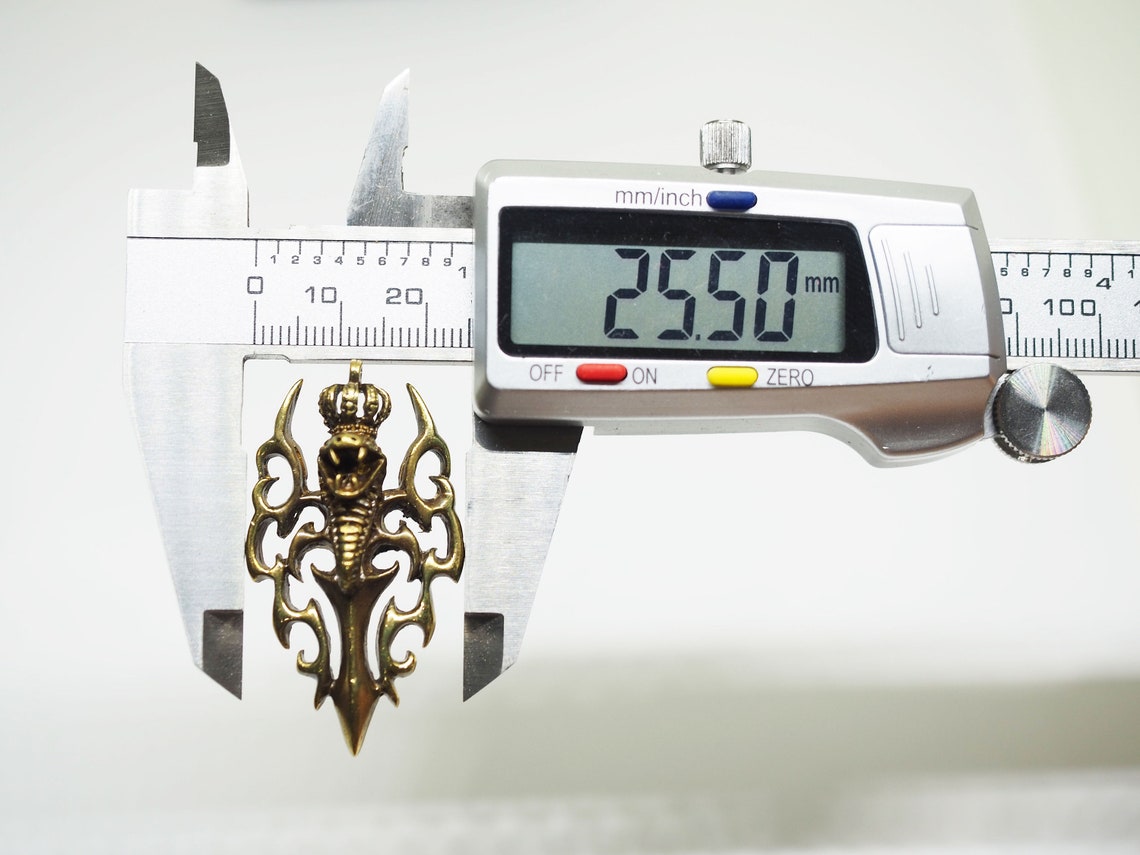 Solid Brass King of Snake Conchos Serpent Cobra Screwback | Etsy