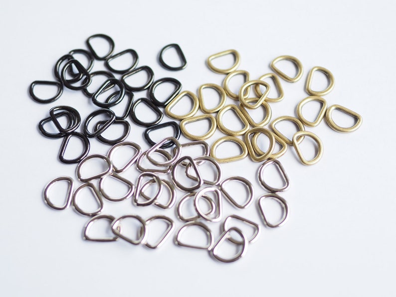 50 Pieces 12 Mm Small D-ring Bag Purse Hardware Bag | Etsy
