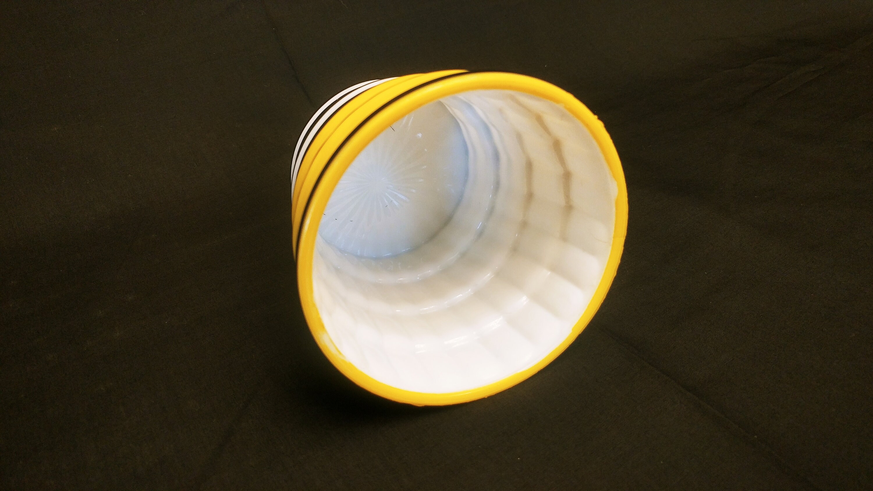 RARE* Art Deco Aspic or Jelly Mold, Vintage Milk Glass Mold, 1930's ...