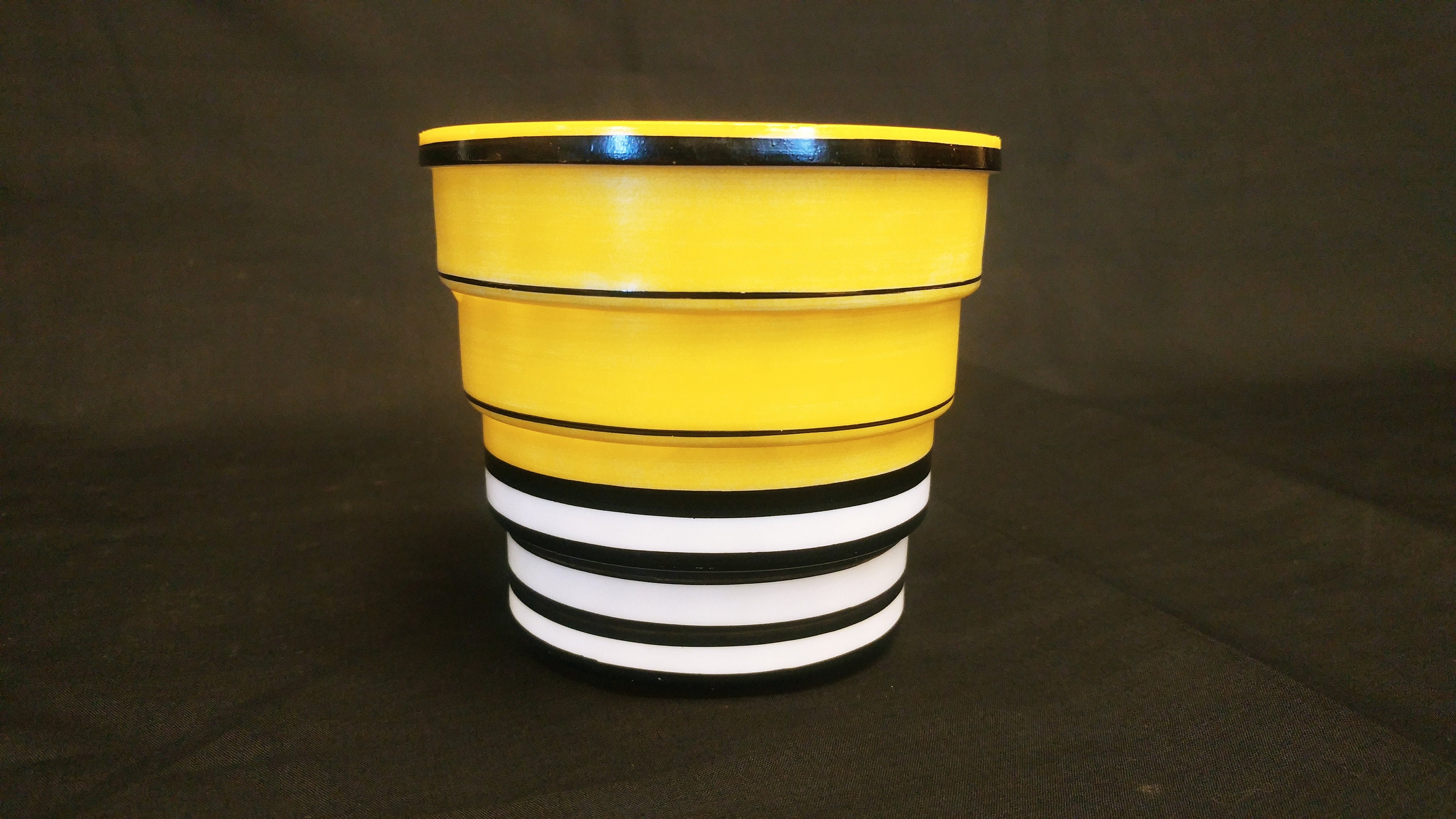 RARE* Art Deco Aspic or Jelly Mold, Vintage Milk Glass Mold, 1930's ...