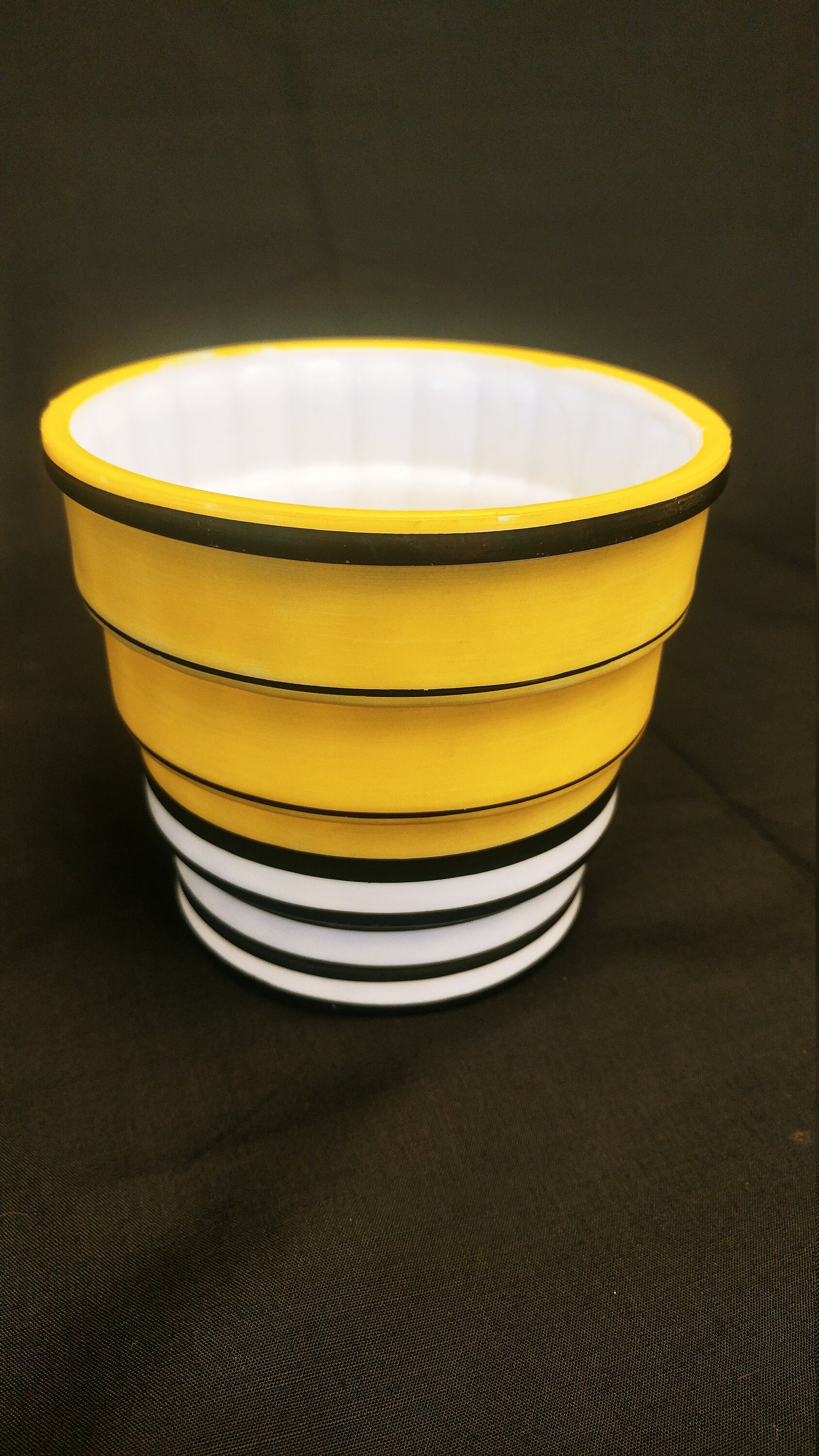 RARE* Art Deco Aspic or Jelly Mold, Vintage Milk Glass Mold, 1930's ...