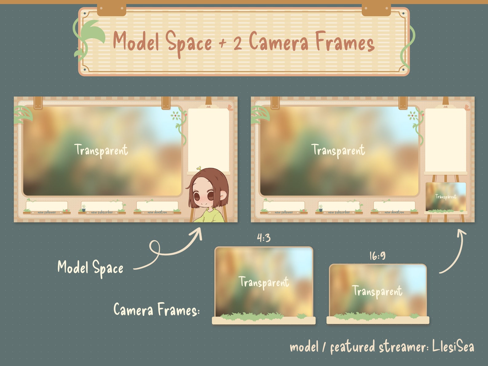 Animated Cozy Stream Package for Twitch - Customizable Screens ...