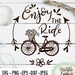 Enjoy the Ride Svg File DIGITAL DOWNLOAD ONLY Printable - Etsy
