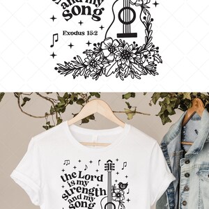 Exodus 15:2 SVG Cut File Digital Download ONLY the Lord is - Etsy