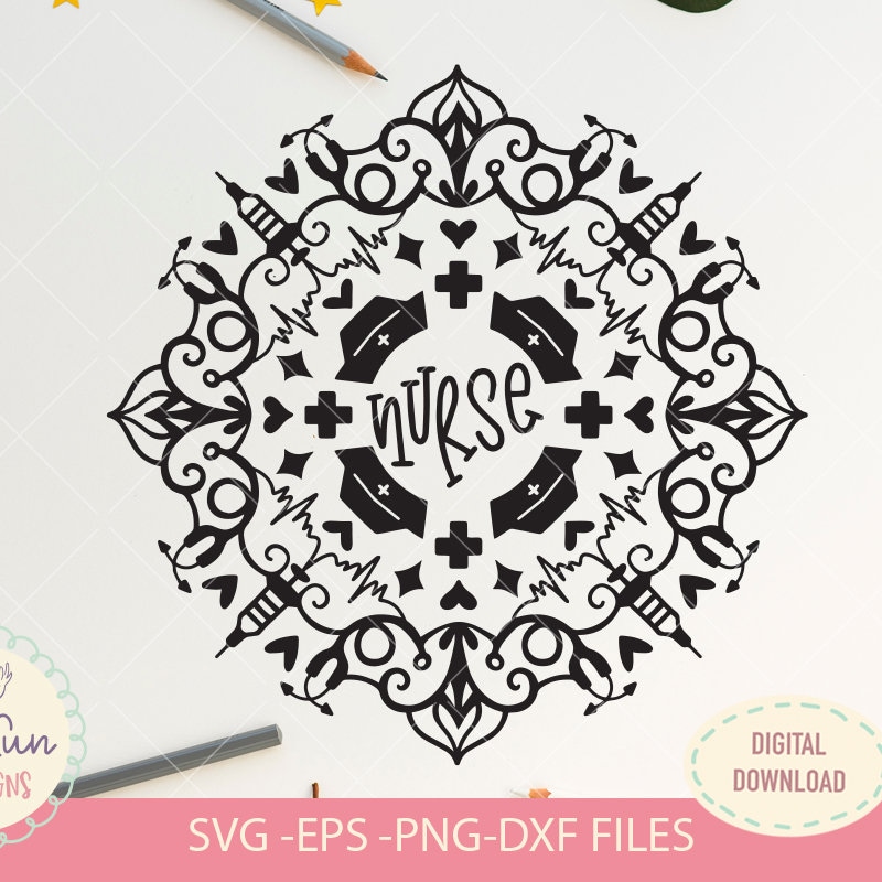Nurse Mandala - Etsy