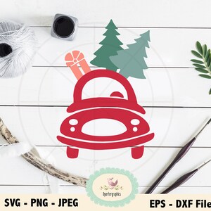 Christmas Truck SVG PNG Cut Files Christmas Tree Truck - Etsy