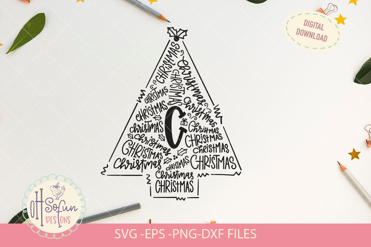 C is for Christmas | SVG Cut File | Digital Download | Christmas ...