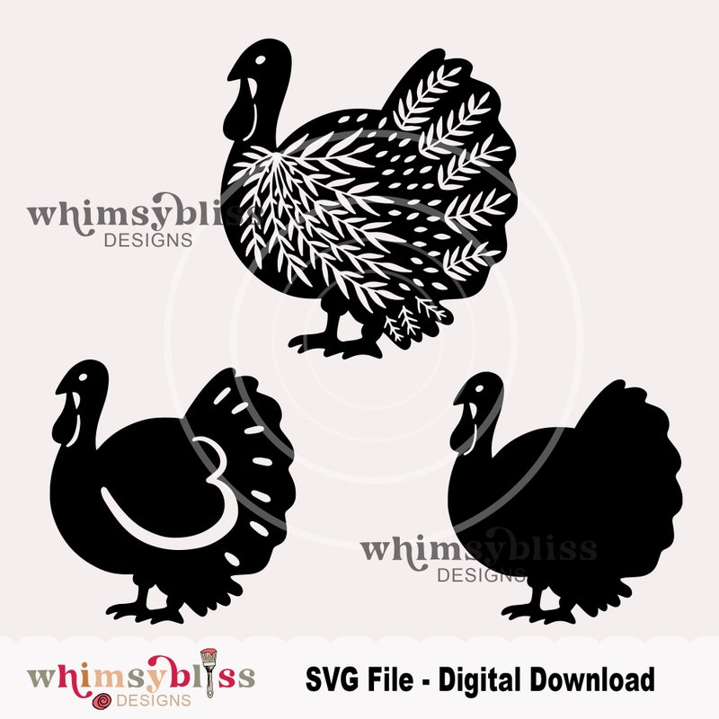 Turkey Svg - Etsy