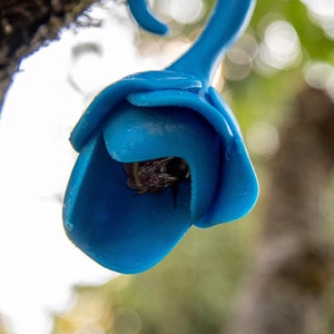 Bumble Bee Bed - the Blue Bumble Bell - Nontoxic Material - Etsy