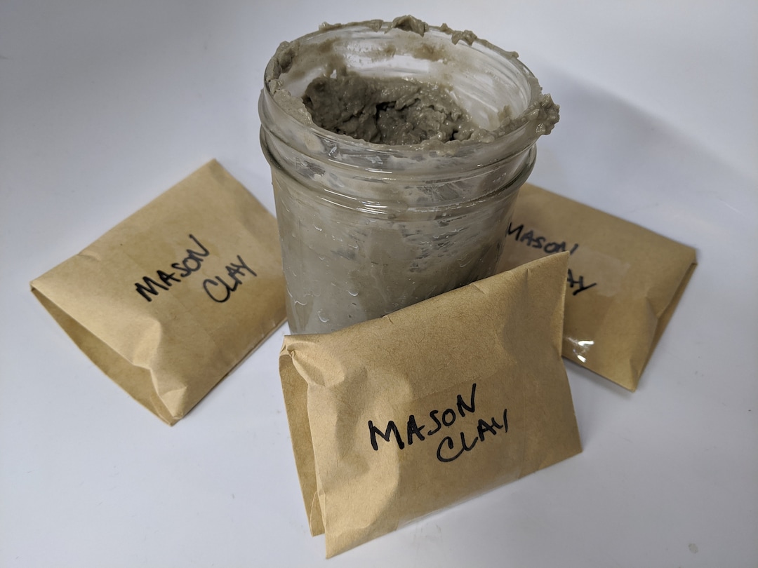 Mason Bee Clay - Organic Natural for Mud Box or Clay Station - Nontoxic ...