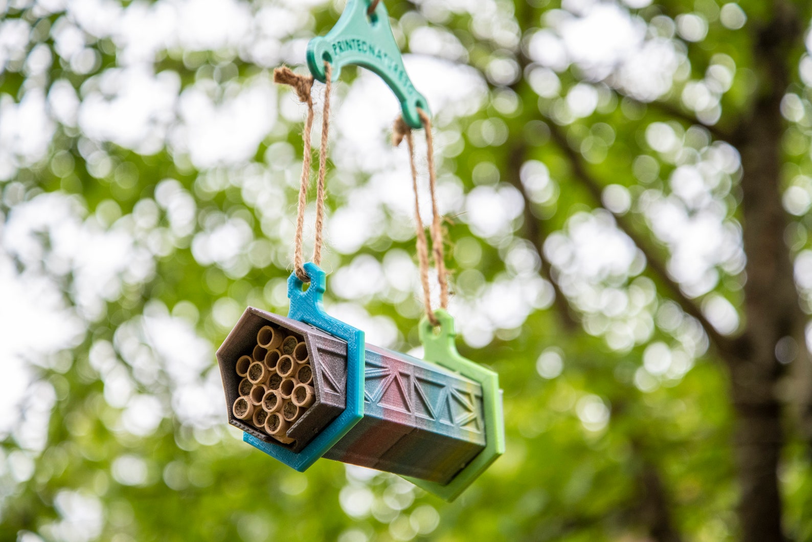 19 Tube Mason Bee House - the Cannon - Nontoxic Material - Etsy