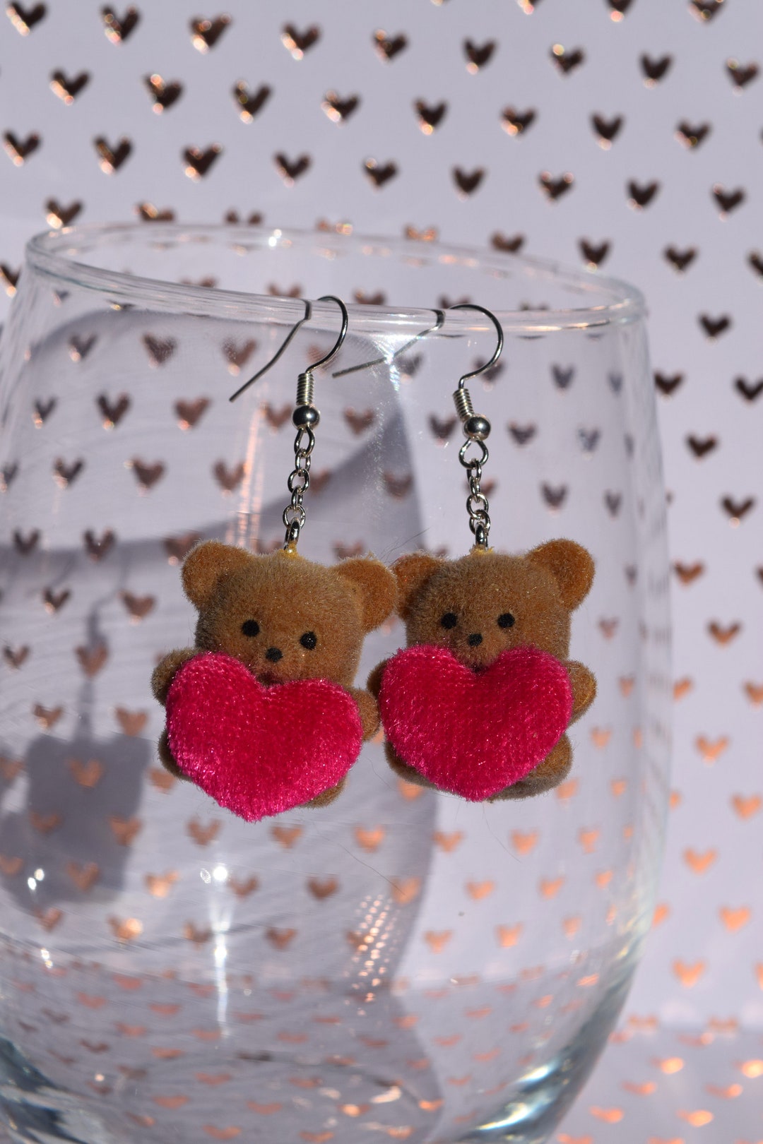 Lover Bears Dangle Earrings - Etsy