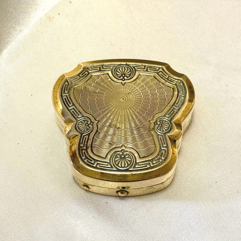 Rare Woodworth Karess Art Deco Powder and Rouge Compact 1920s - Etsy