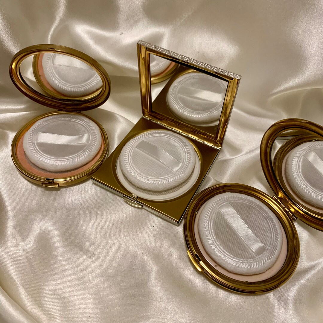 3 Replacement Powder Puffs. White. Suits Stratton, Kigu, Mascot ...