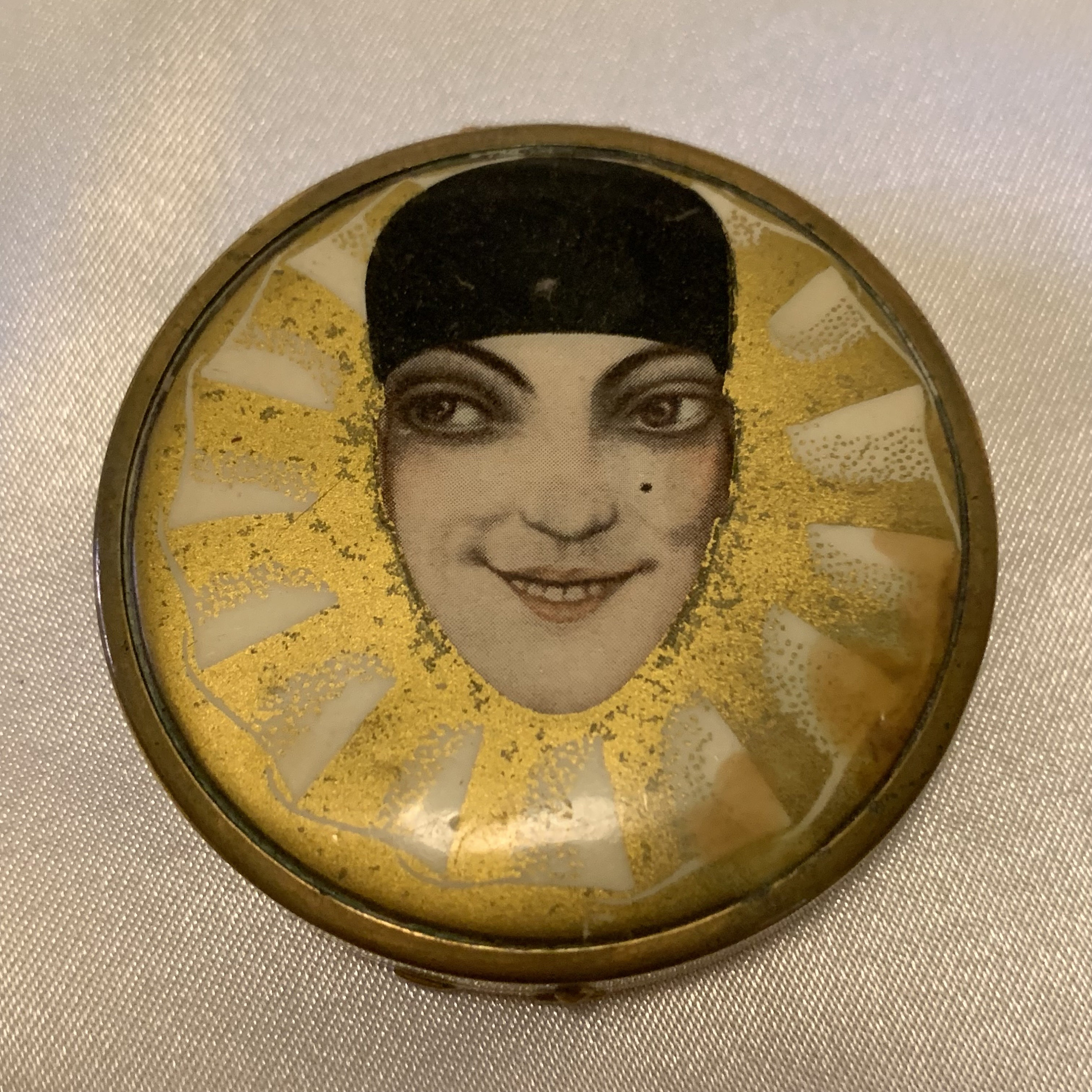 Rare Tokalon Paris Art Deco ‘pierrot’ Designed by René Lalique. Powder ...