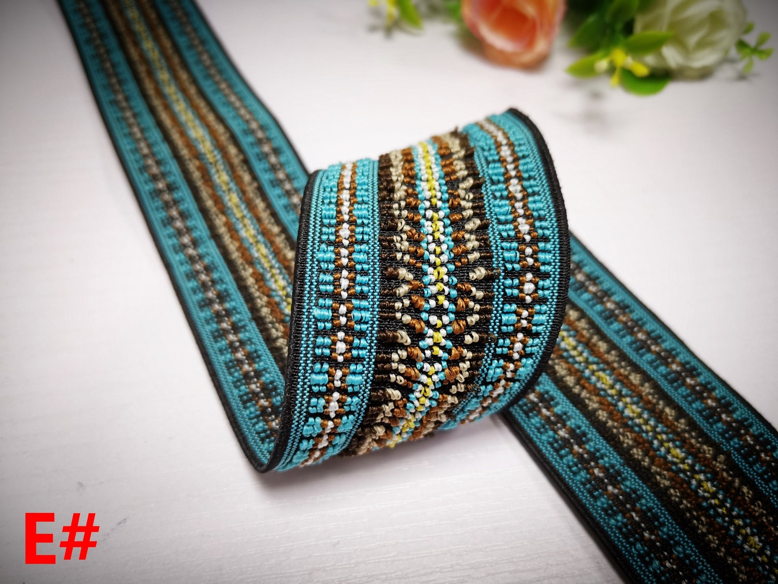 2inch 50mm Jacquard Elastic Band Waistband Elastic Sewing - Etsy