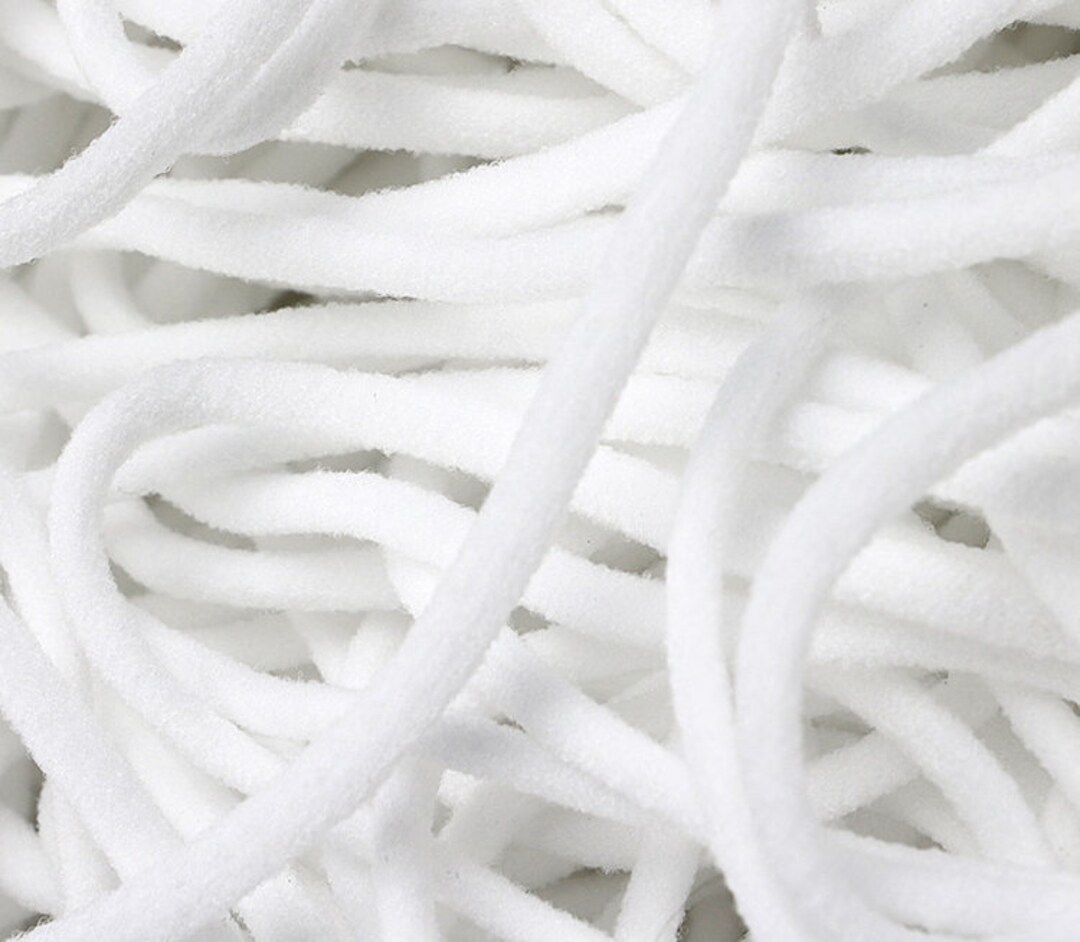 5yards 3mm Face Mask Elastic Band Mask Rope Rubber Band String Mask Ear ...