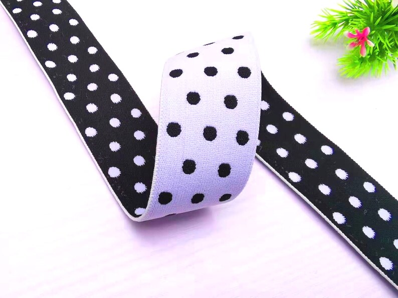 1.5inch 38mm Wide Geometric Elastic， Elastic Band, Elastic Trim ...