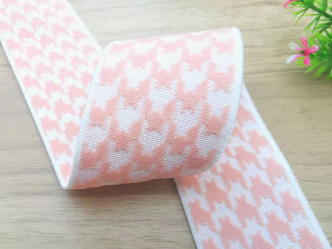 2Inch 50mm Wide Jacquard Soft Elastic Band Elastic Trim | Etsy