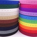 1/2 Inch 12mm Wide Colored Double-side Elastic Band, Elastic Trim ...