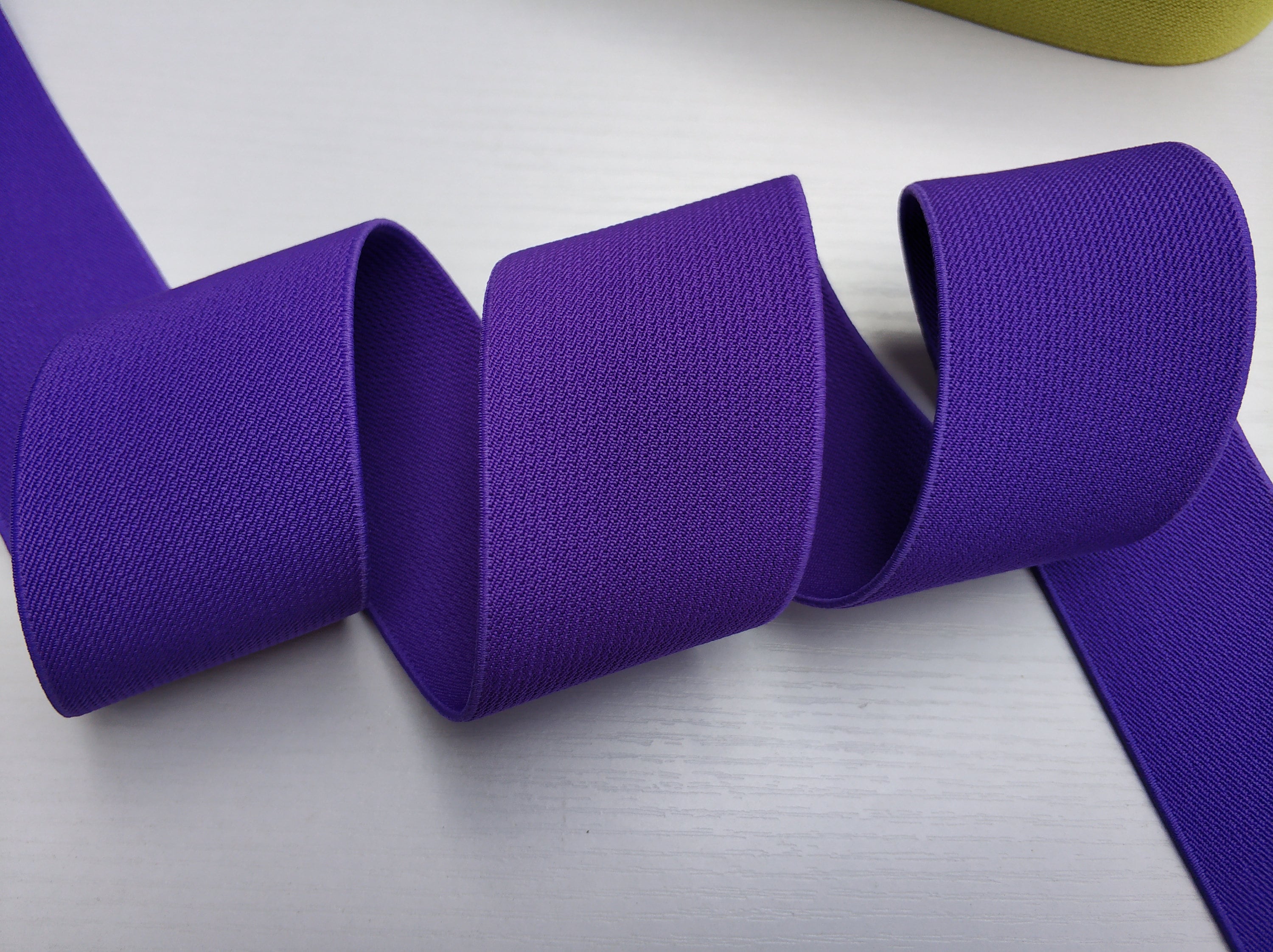 2inch 50mm Wide Colored Double-side Twill Elastic Band - Etsy