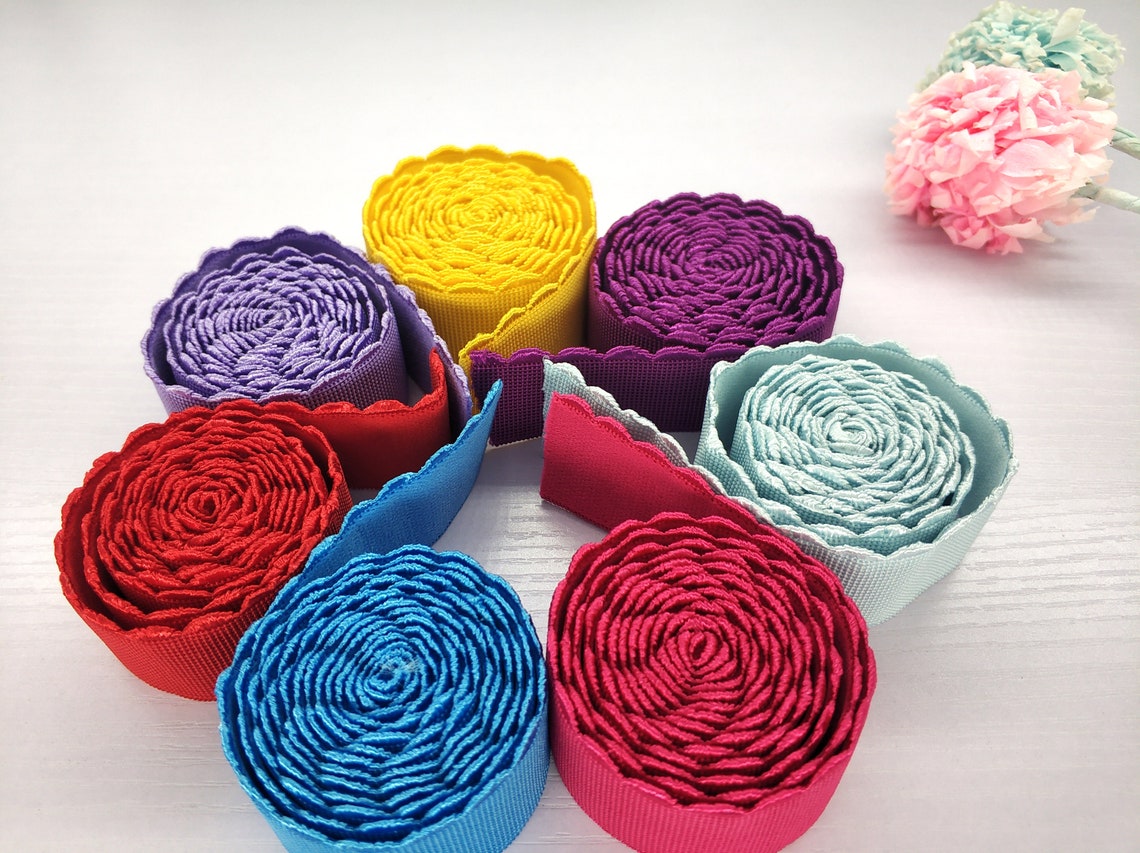 1inch 25mm Wide Colored Elastic Band Elastic Trim Elastic | Etsy