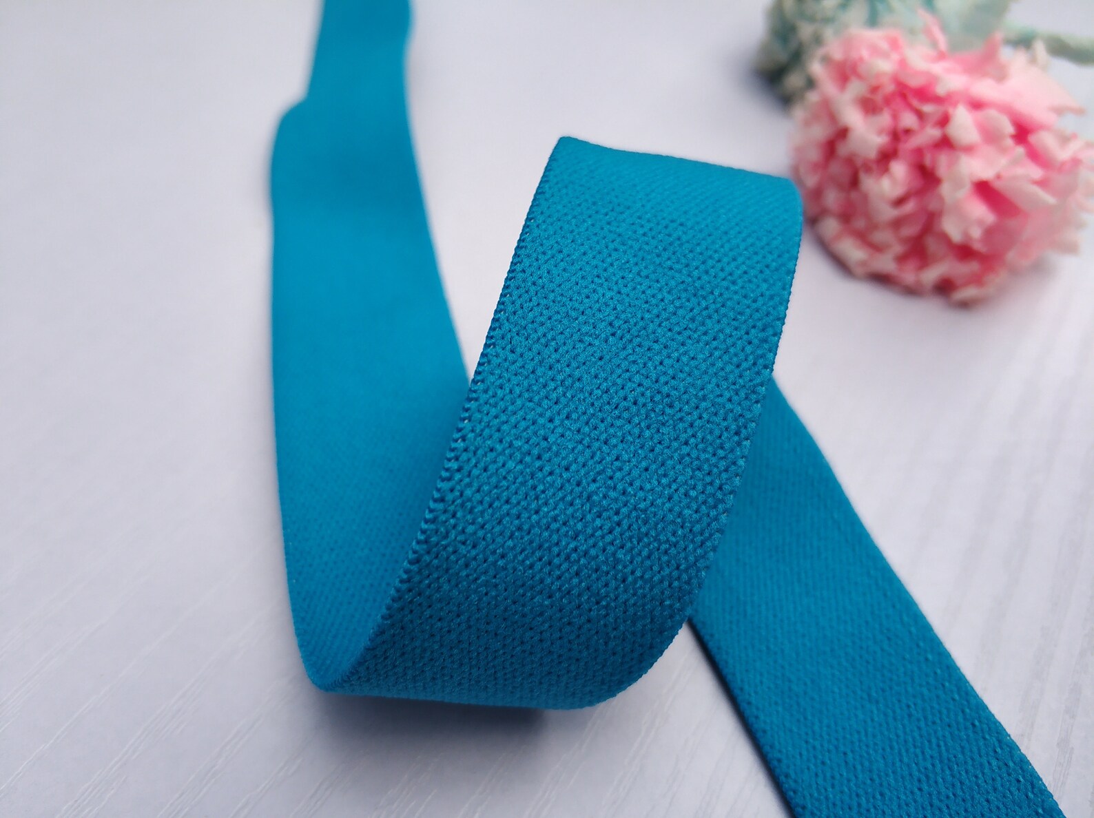 1 Inch 25mm Wide Colored Soft Elastic Band Elastic Trim | Etsy