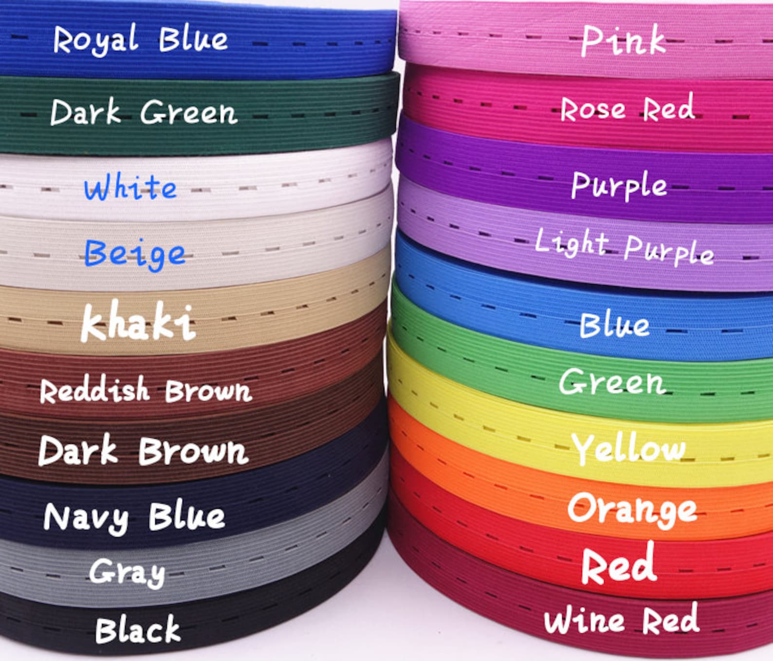 5/818mm Colored Buttonhole Elastic Bandface Mask DIY - Etsy