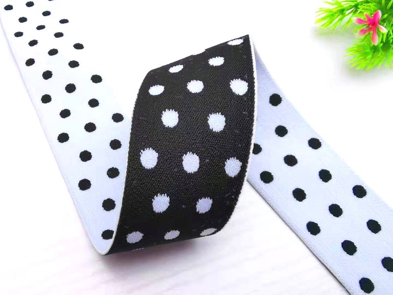 1.5inch 38mm Wide Geometric Elastic， Elastic Band, Elastic Trim ...
