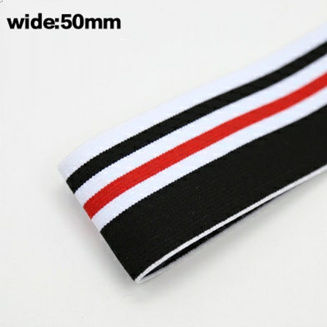 2 Inch 50mm Stripe Elastic, Waistband Elastic, Sewing Elastic Clothing ...