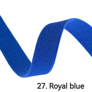 2inch 50mm Wide Colored Double-side Twill Elastic Band, Elastic Trim ...