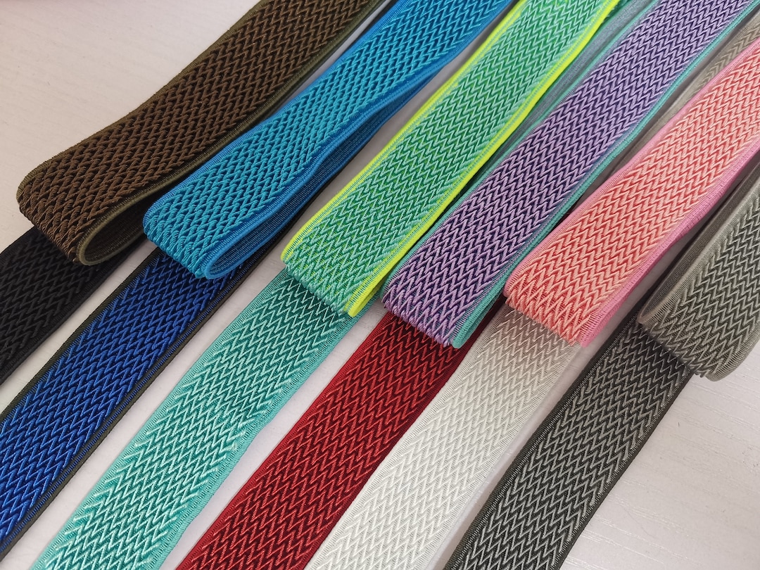 1 Inch 25mm Wide Elastic Band,elastic Trim, Elastic Ribbon, Sewing ...