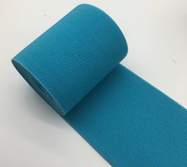 4 Inch 100mm Wide Colored Twill Elastic Band Waistband - Etsy
