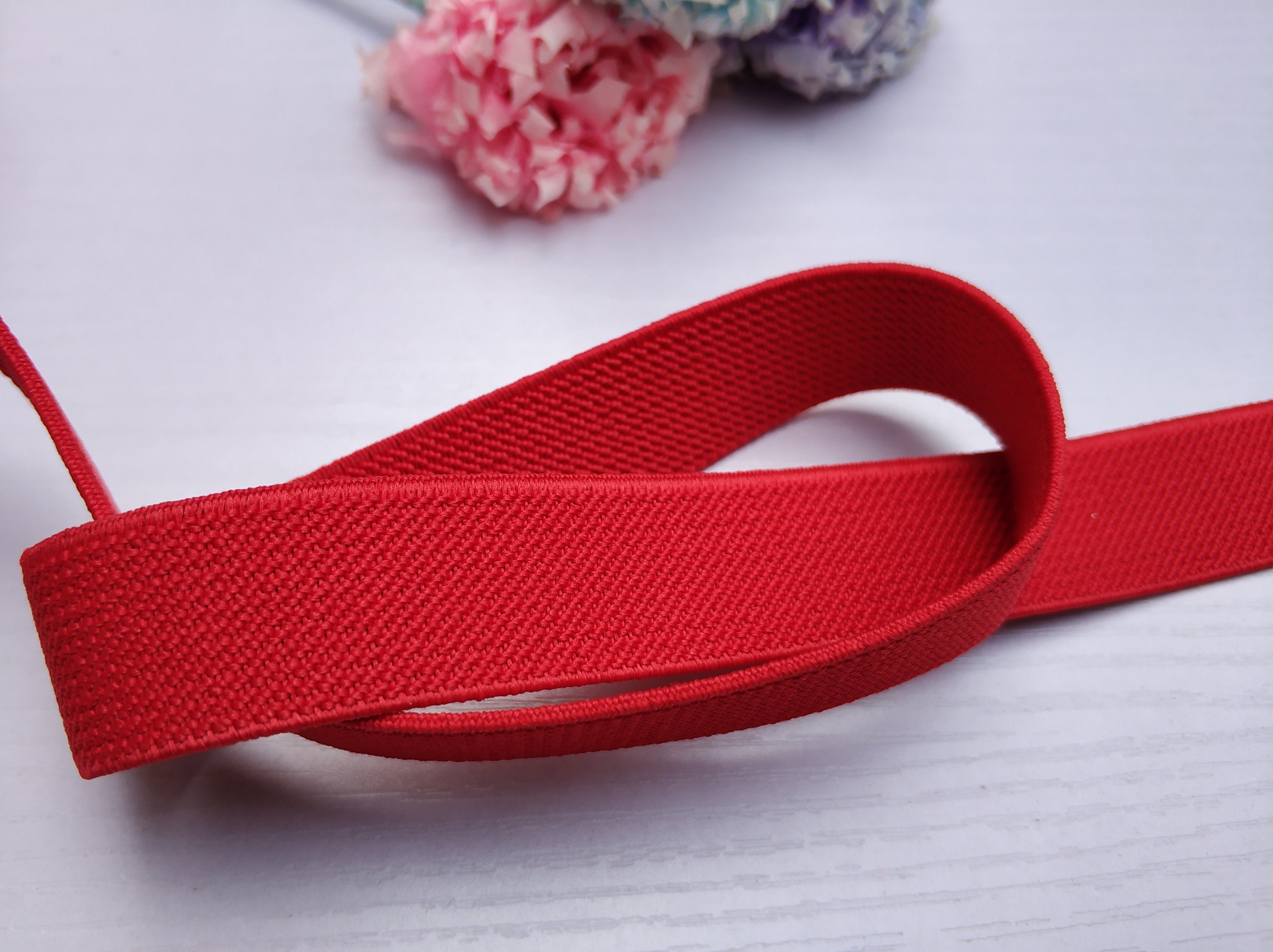 3/4 Inch20mm Wide Colored Double-side Twill Elastic Band | Etsy