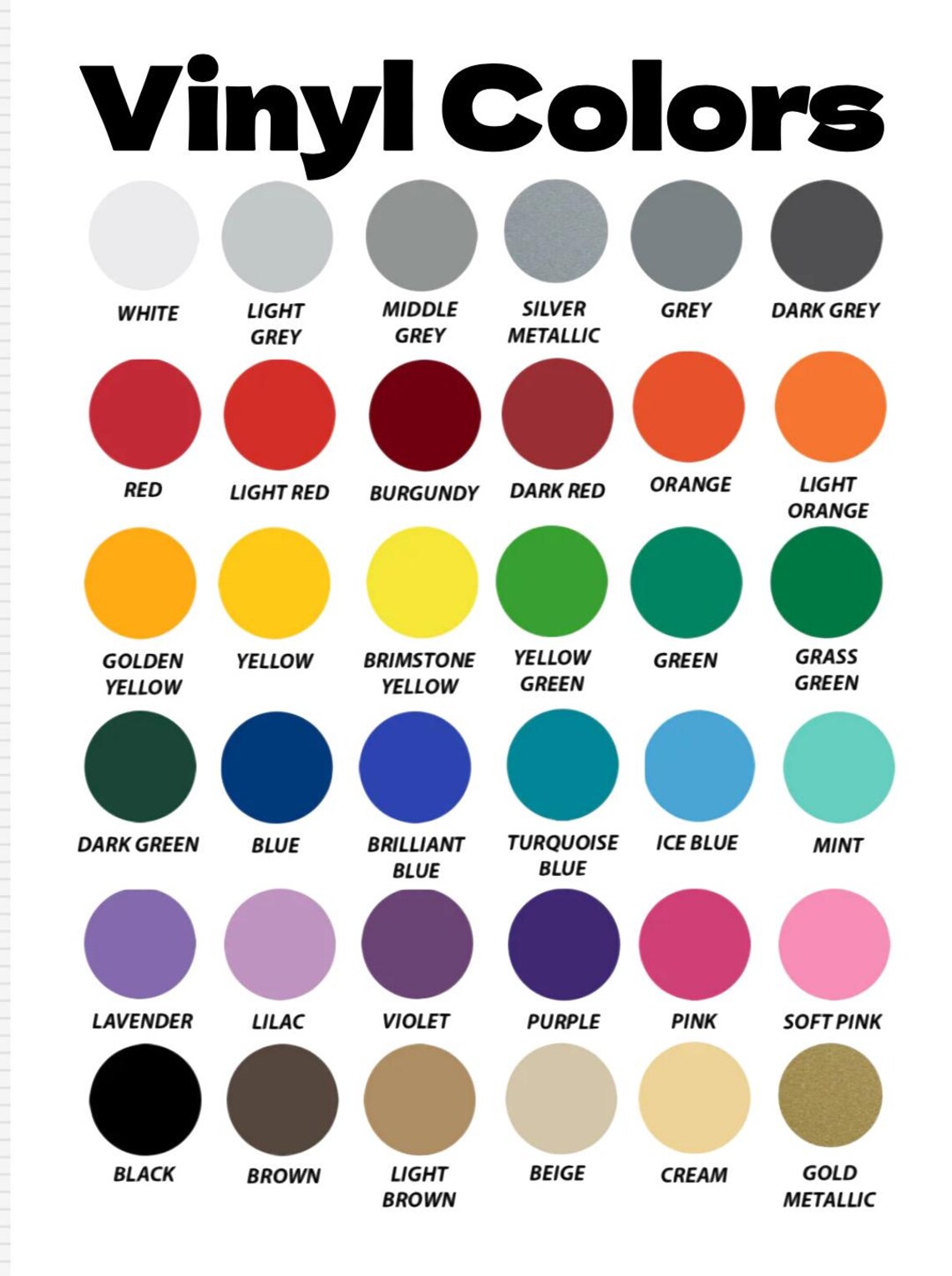 Vinyl Adhesive Decals Stickers - Etsy