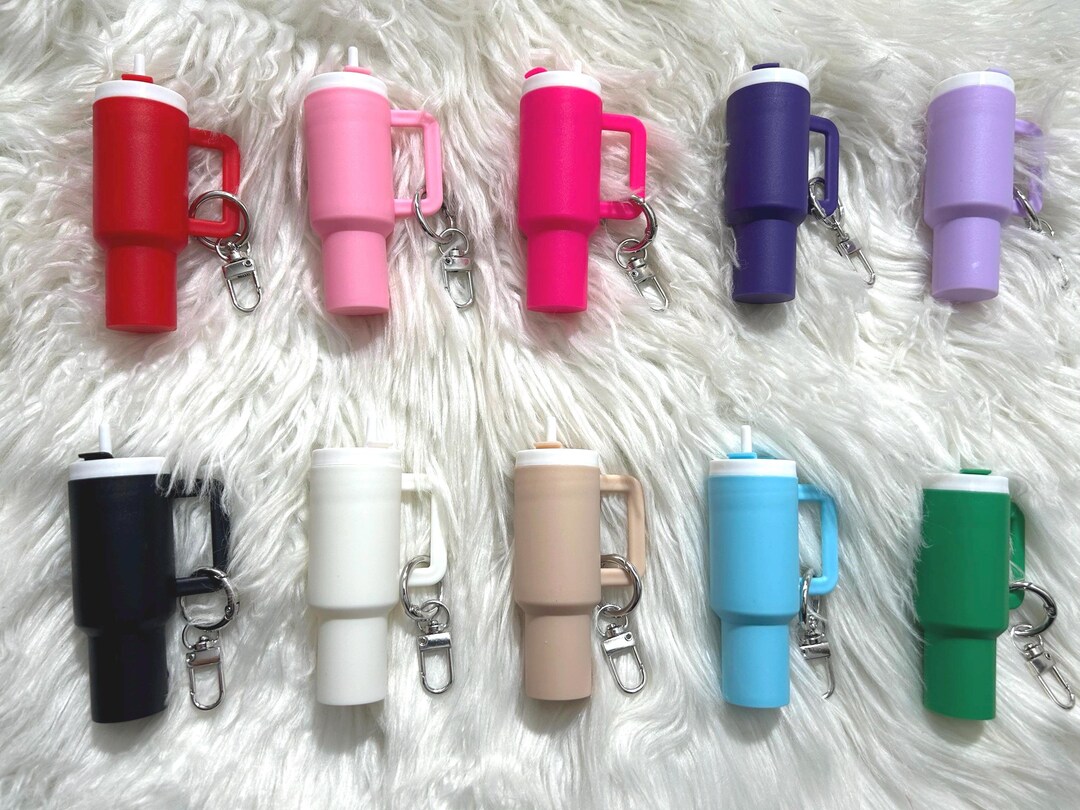 Stanley Dupe Tumbler Key Chain - Etsy