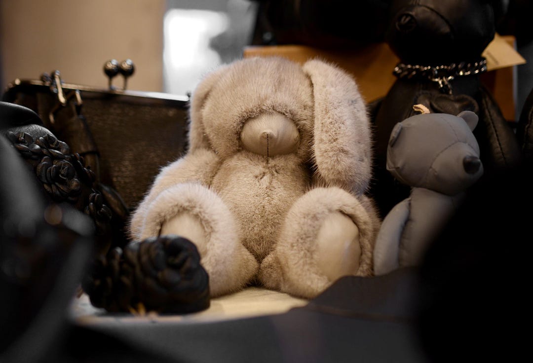 Handcrafted Mink Fur Bunny Keychain – Fluffy Rabbit Bag Charm - Etsy