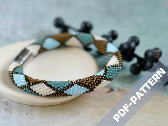 Bead Crochet Pattern for Bracelet or Necklace - Etsy