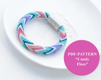 Bead Crochet Rope Pattern Seed Beads Beaded Necklace | Etsy