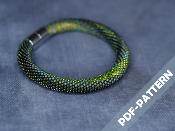 Bead Crochet Snake Skin Pattern | Etsy