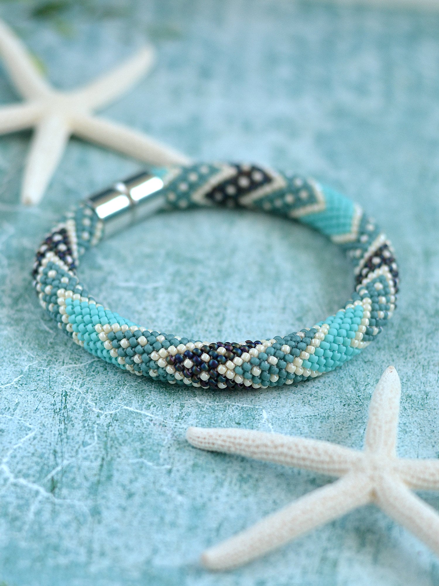 Bead Crochet Pattern for Bracelet or Necklace - Etsy