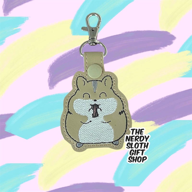 Hamsters Keychain - Etsy