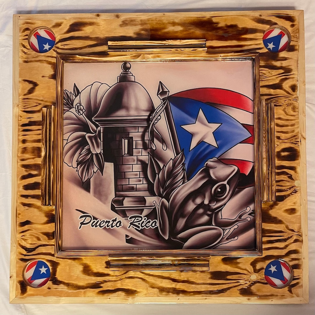 Puerto Rico Domino Table New Style - Etsy