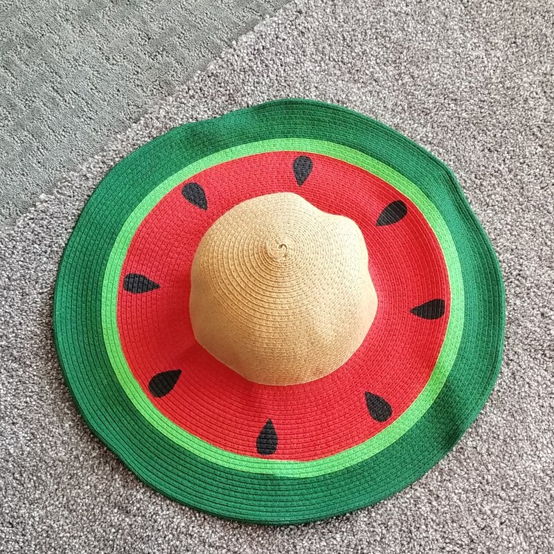 Watermelon Hat - Etsy