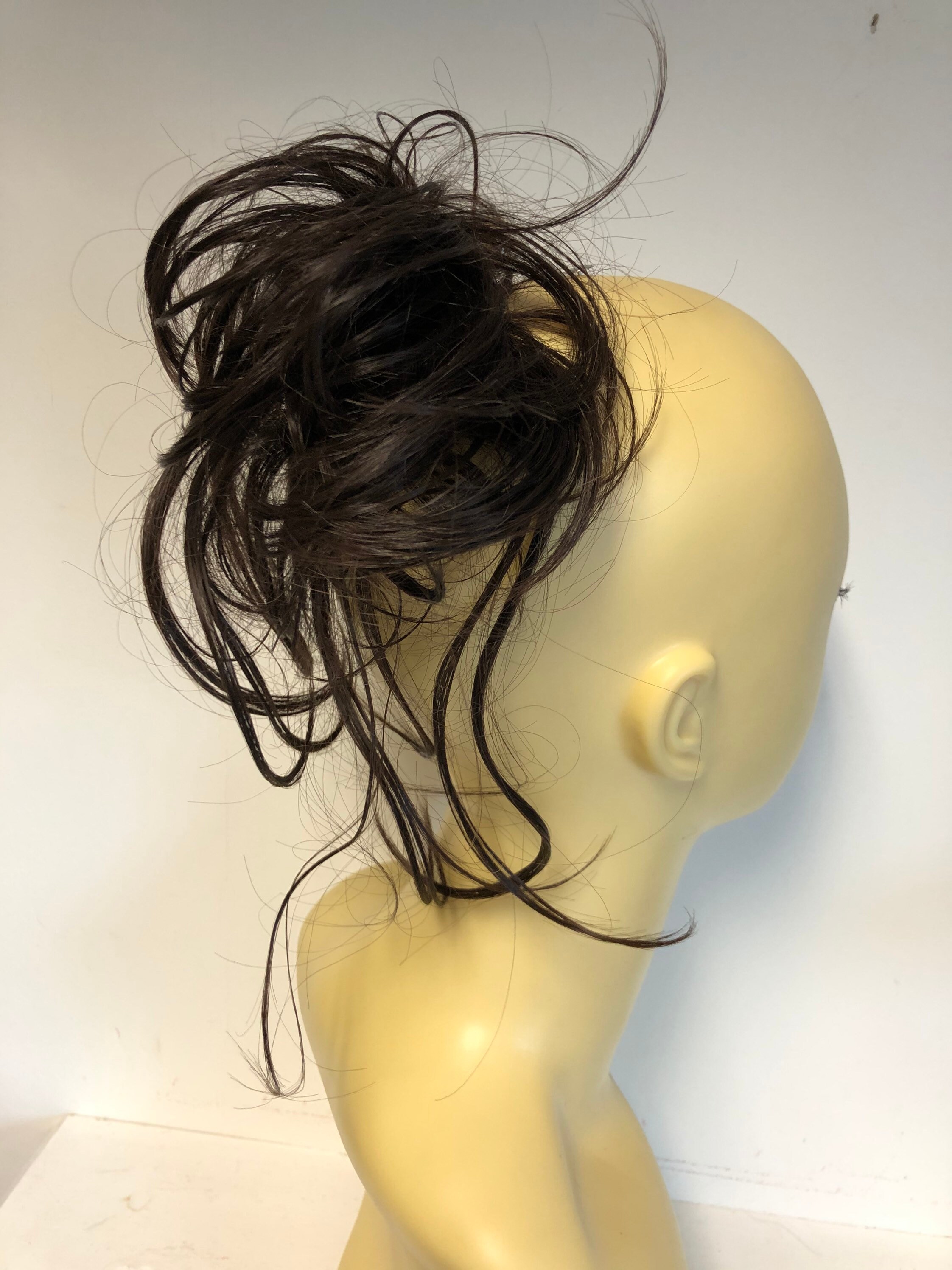 Brown 4 Different Style Scrunchies Extension Hairpiecehairpieces ...