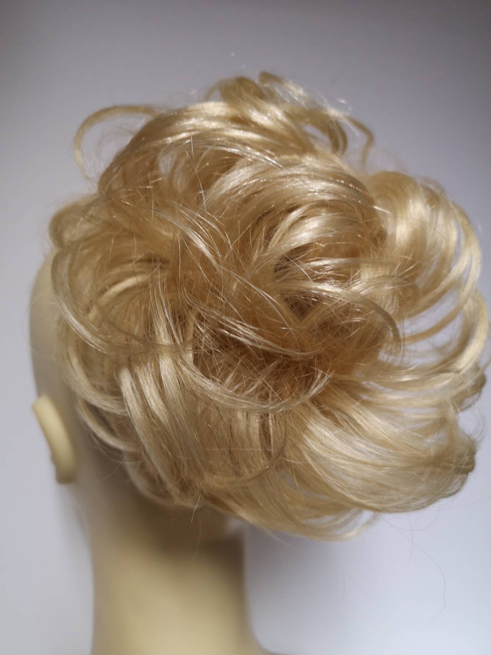 100% Human Hair Scrunchie Extension Ponytail Hair Wrap Mixed - Etsy