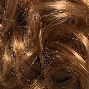 Ginger Golden Red Hairpieces in Different Styles Clip in / Scrunchies ...