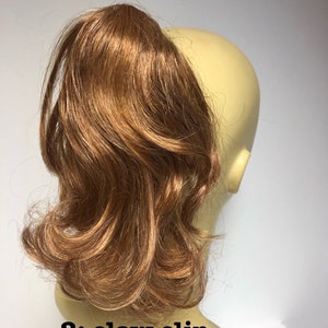 Ginger Golden Red Hairpieces in Different Styles Clip in / Scrunchies ...
